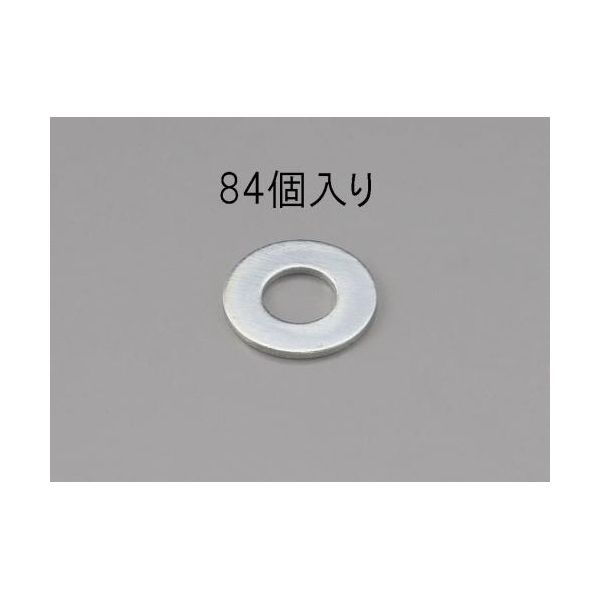 ●材質…鉄(ユニクロメッキ)●内径×外径×厚み…8×18×1.6mm●入数…84個類似商品はこちらエスコ EA949LX-104 M4 平ワッシ316円エスコ EA949LX-103 M3 平ワッシ316円エスコ EA949LX-105 M...