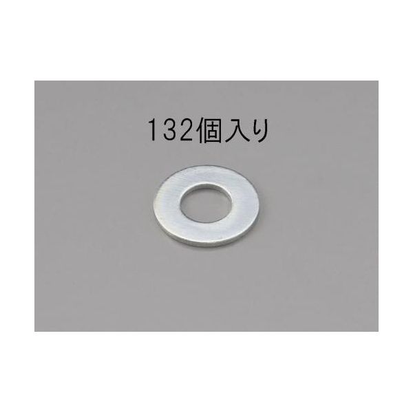 ●材質…鉄(ユニクロメッキ)●内径×外径×厚み…4×10×0.8mm●入数…132個類似商品はこちらエスコ EA949LX-108 M8 平ワッシ706円エスコ EA949LX-103 M3 平ワッシ316円エスコ EA949LX-105 ...