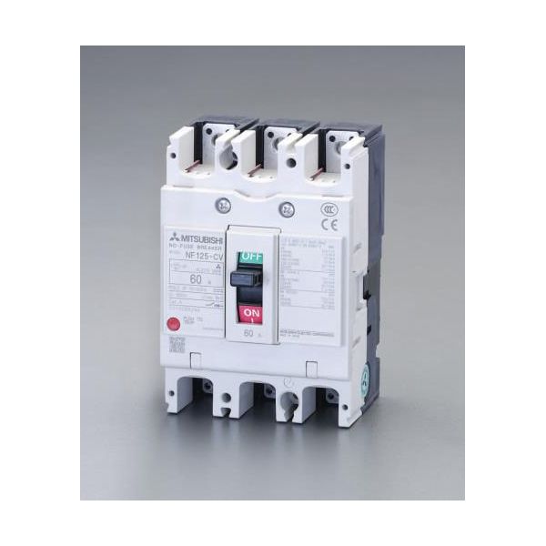 ●定格絶縁電圧…600V●サイズ（mm）…a：90 b：130 c：68 ca：90●重量…1000g●フレーム125用●極数…3極●定格電流…125A類似商品はこちら エスコ EA940MM-32 直送 代引不可13,021円 エスコ E...