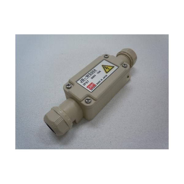 ●極数…4P●色…ベージュ●サイズ…127(W)×34.4(D)×29(H)mm●定格容量…15A・300V●保護構造IP67適合類似商品はこちらエスコ EA940CX-4B 4極 端子台付中3,173円エスコ EA940CX-3JA 3極...