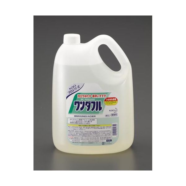 ●ワンダフル●食器用洗剤●内容量…4.5L（業務用）●中性タイプ●泡立ちがよく、素早くすすげる●つぶせる容器●入数…1個類似商品はこちらエスコ EA922KA-32 EA922KA−4,462円 エスコ EA922KA-24A 直送 代引不...