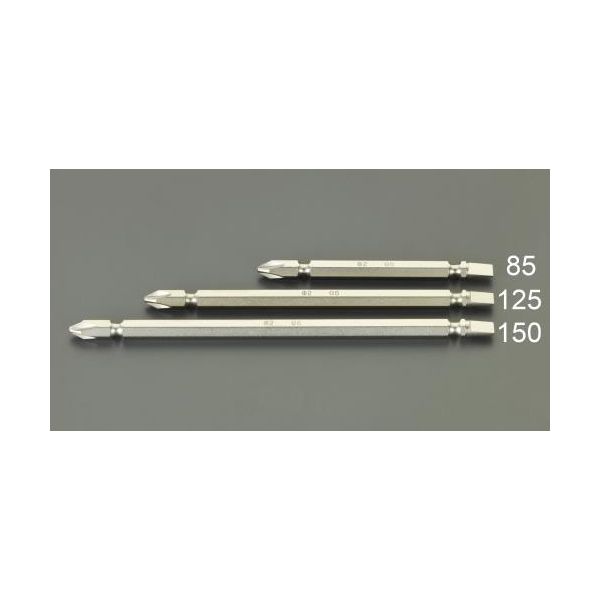 ●六角シャンク…1/4”●サイズ…（＋）＃2、（−）6mm●マグネット付●全長…85mm類似商品はこちらエスコ EA813AS-150 ＃2x6．0／324円エスコ EA813AE-12 ＃2x85mm 587円エスコ EA813AE-22...