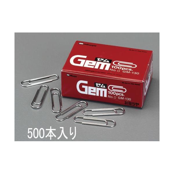 ●サイズ…小(23mm)●重量…155g●色…シルバー（ニッケルメッキ）●材質…硬鉄線●入数は500本入りです。●箱内湿気防止のPP袋包装。●鉄線の隙間が無く、ガッチリ書類をまとめます。●クリップ下部が直線の為、紙にフィットし、ずれにくくな...