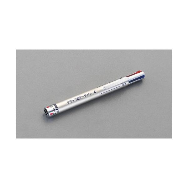 ●全長…145mm●直径…φ13mm●重量…35g●針の材質…ステンレス●クラックに針を差し込み、直線でないクラック幅の確認に便利です。●胸ポケットに収まるペンタイプ携帯式●測定幅…0.2・0.3・0.5・0.7mm類似商品はこちらエスコ ...