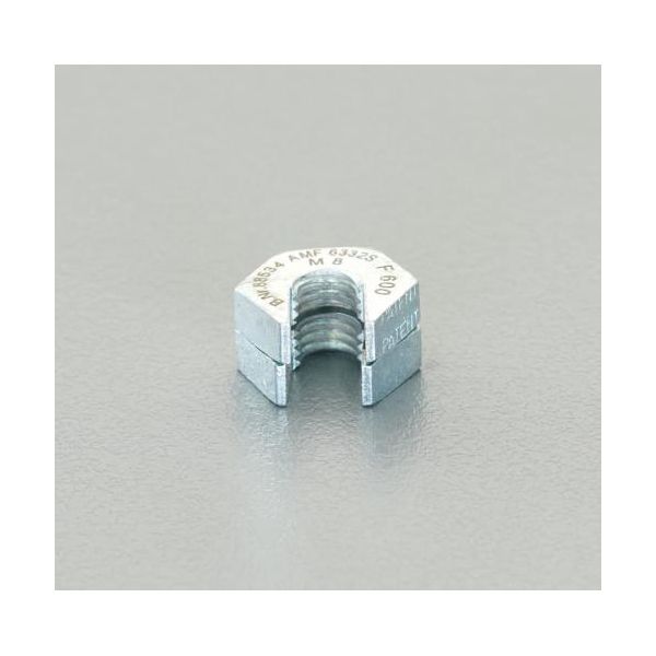 ●材質…焼入鋼(亜鉛メッキ)●適合ねじ…M16●対辺…34mm●高さ…16.0mm●締め付け部まで一気にナットを通せます。(ロック付)●入数…1個入り●並目ねじ類似商品はこちらエスコ EA637GZ-8 M8 クランプナッ2,389円エスコ...