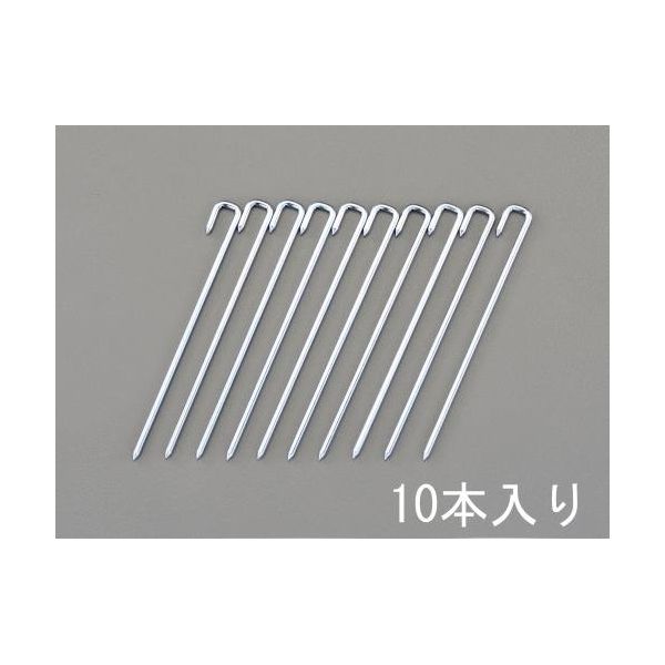 ●全長…200mm●最大口幅…12mm●材質…鉄(ユニクロメッキ)●線径…φ5mm●入数…10本類似商品はこちらエスコ EA628ZE-2 φ7x200mm 2,310円エスコ EA628ZE-3 φ5x200mm 1,155円エスコ EA...