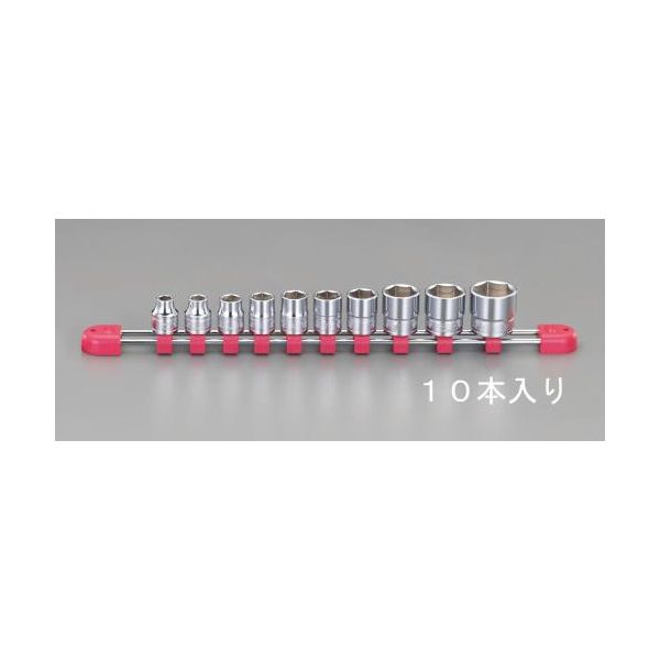 ●＜セット内容＞…10点セット●ソケット(6角)…7・8・10・11・12・13・14・17・19・22mm●ホルダー付●差込角…3/8インチ●全長…22〜28mm●重量…500g類似商品はこちら エスコ EA618P-17 直送 代引不可...