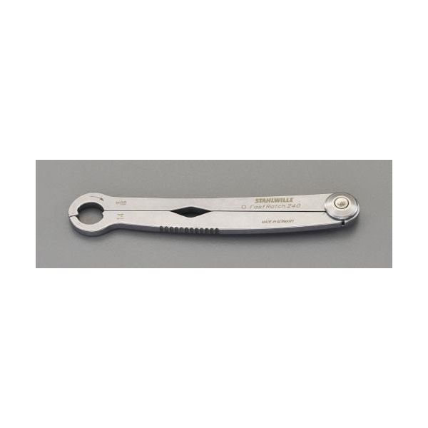 ●適合ナット外径…16mm-5/8”●サイズ…全長(L；mm)：191.3メガネ部巾(b；mm)：32.8メガネ厚み(a；mm)：7●重量…270g●材質…ステンレス●ユニオンナット用●インチ・ミリどちらのボルトやナットにも適合するナットレ...