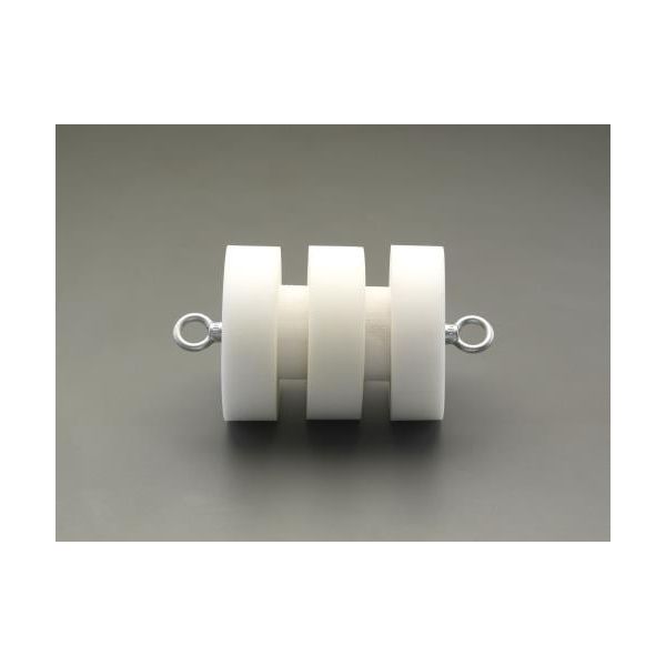 ●適応パイプ径…φ150mm●スポンジサイズ…φ165×205mm●材質…発泡ウレタン●アイ内径…25mm●予備スポンジ1セット(3枚)付属●本体重量…550g●パッケージ重量…1035g●EA597BJ-21〜-23とロープを結んで引き込...