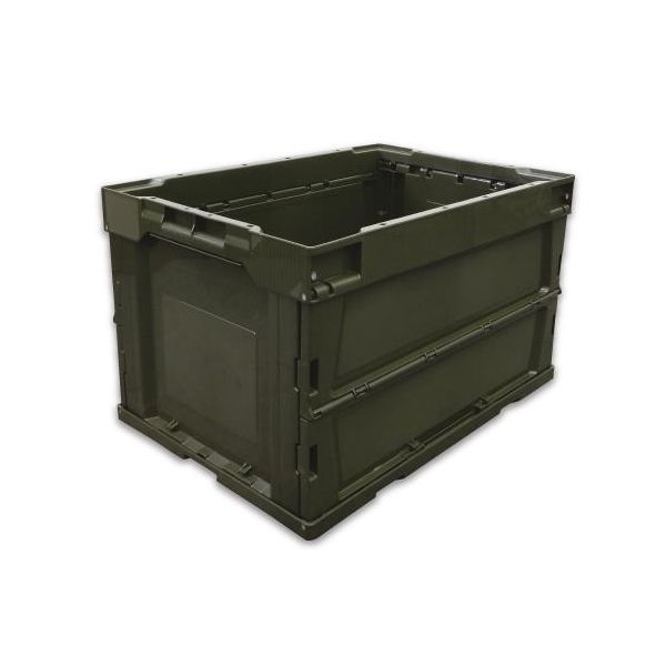 ●材質…ポリプロピレン●容量…51.9L●サイズ(mm)…530×366×325(H)●入数…1●ESCOオリジナル　人気のオリーブドラブ色（OD色）コンテナ●積み重ね可能●ふた無し●別売アクセサリー…ふた：EA506AA-14DF類似商品...