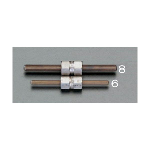 ●全長…59mm●用途…折れたボルトやヘッドが取れたボルト抜きに。●ねじによく注油して下さい。●適合ボルトサイズ…1/4”(6mm)●下穴をあけ、エキストラクタを叩き込み回すだけで、簡単に取り外すことができます。●鉄製の為、ステンレスボルト...
