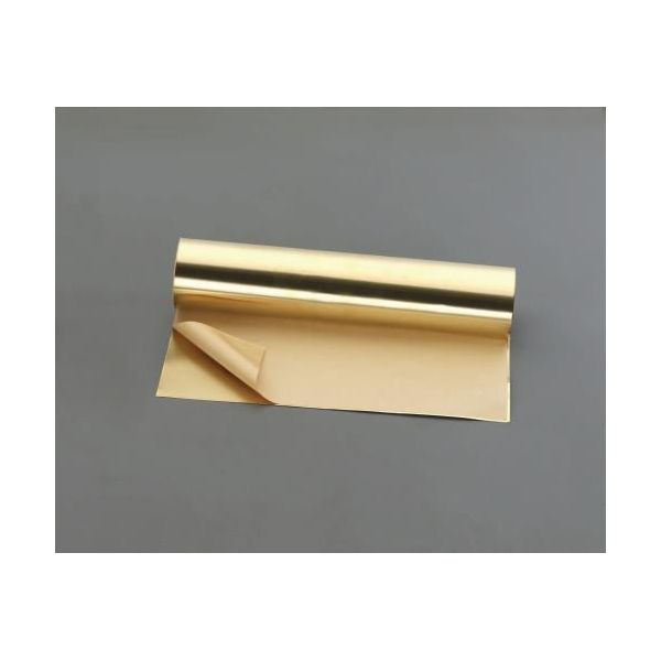 ●材質…真鍮●長さ…600mm●幅…365mm●厚み…0.1mm●重量…約243g●材質特性…延びやすく、削りやすく、加工性に優れている。また、メッキ性にすぐれ金属光沢も良い。●粘着付●材質番号 C2680-1/4H類似商品はこちらエスコ ...