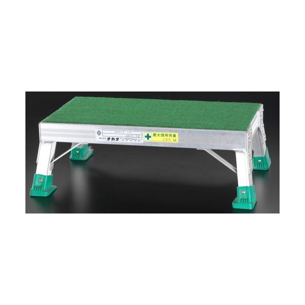 ●アルミ合金製●最大使用荷重…150kgf●天板サイズ…500×280mm●段数…1段●全高…0.17m●重量…2.4kg類似商品はこちら エスコ EA903AF-6 直送 代引不可・50,078円 エスコ EA903AF-5 直送 代引不...