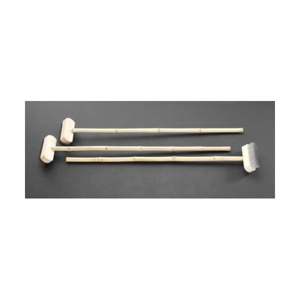 ●材質…ヘッド：ステンレス線、柄：天然竹●全長…約1130mm●ブラシ幅(W)…165mm●ブラシ幅(D)…50mm●毛丈…35mm●入数…3本類似商品はこちらエスコ EA928CC-13S 180x1133,223円エスコ EA928CC...