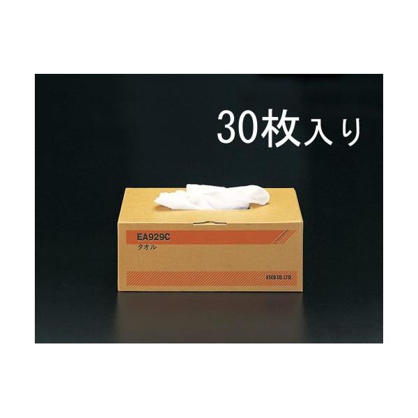 ●材質…綿100％●1枚ずつ取り出せます。●サイズ…310×750mm●入数…30枚類似商品はこちらエスコ EA929C-3 300x400mm白4,306円エスコ EA929AC-46 250x330m7,262円 エスコ EA929CD...