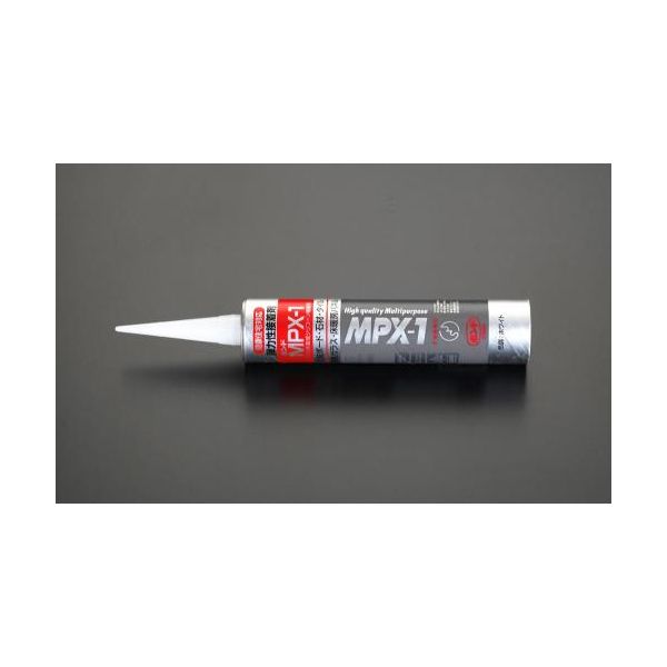 ●商品名…MPX-1●衝撃や振動に対して割れやすい材料の接着に　(内装ボード、石材、タイル)●変成シリコン樹脂系無溶剤形●内容量…333ml●使用温度範囲…-40〜90℃●カラー…ホワイト●JIS　F★★★★●JAIA4VOC類似商品はこち...