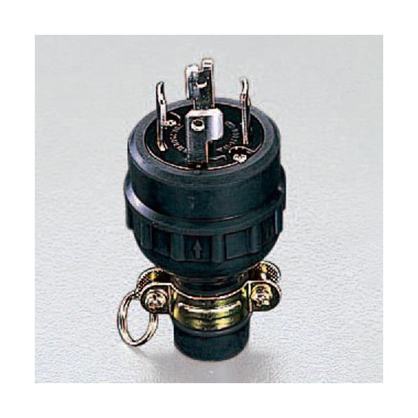 ●アース付防水プラグ●定格容量…20A 250V●接地3P●サイズ…φ52×96mm●適用電線…3.5〜5.5mm2●防水●3M端子●RoHS対応品類似商品はこちらエスコ EA940BJ-2 250V/20A防2,713円エスコ EA940...