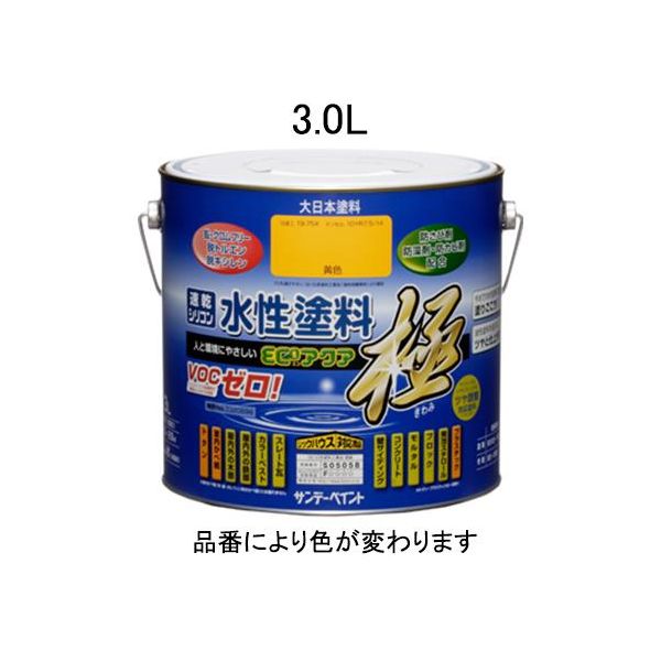 ●ツヤあり●ブロック、モルタル、コンクリート壁、各種サイディング用●カラー：ブルー●内容量：3L●乾燥時間(指触)：20℃：約30分、冬期：約2時間(半硬化)：20℃：約1時間、冬期：約3時間●塗り面積(1回塗り)：約23〜29m2●浴室、...