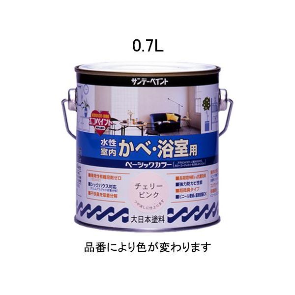 ●ツヤなし●内容量：0.7L●カラー：アイボリー●塗り面積(1回塗り)：約7m2●乾燥時間(指触)：20℃：約20分、冬期：約30分　　　　　　(半硬化)：20℃：約60分、冬期：約2時間●コンクリート、モルタル、木部、各種壁紙、浴室、トイ...
