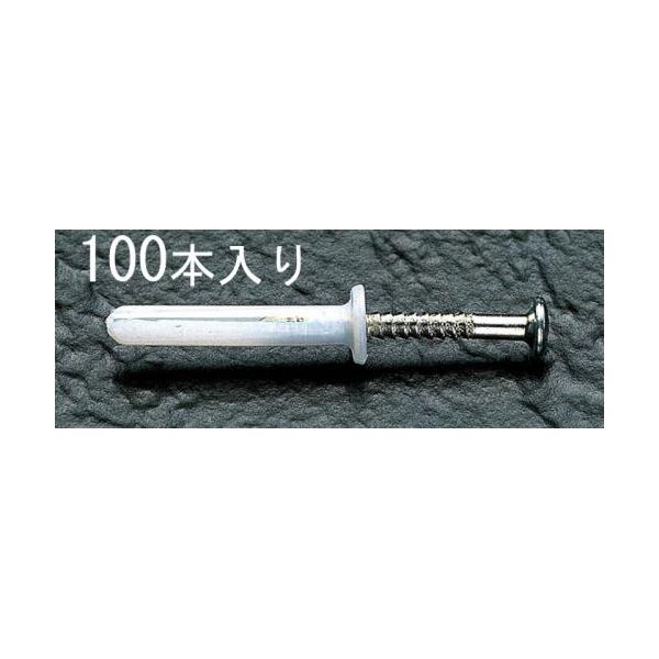 ●プラグサイズ…φ5×35mm●最大固定板厚…5mm●下穴をあけ釘と同じように打ち込むだけで止まるプラグです。●ドライバーでゆるめます。●下穴はプラグ直径と同じサイズの穴をあけて下さい。●入数は100本入りです。●下穴径…5mm類似商品はこ...