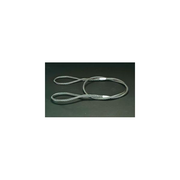 ●ロープ径…10mm●全長…1.5m●重量…0.7kg●破断荷重…5.03t●材質…炭素鋼(溶融亜鉛メッキ仕上げ)●トゲが全くありません。●荷物の下から引抜きが容易です。類似商品はこちらエスコ EA981WK-24 10mmx2.52,45...