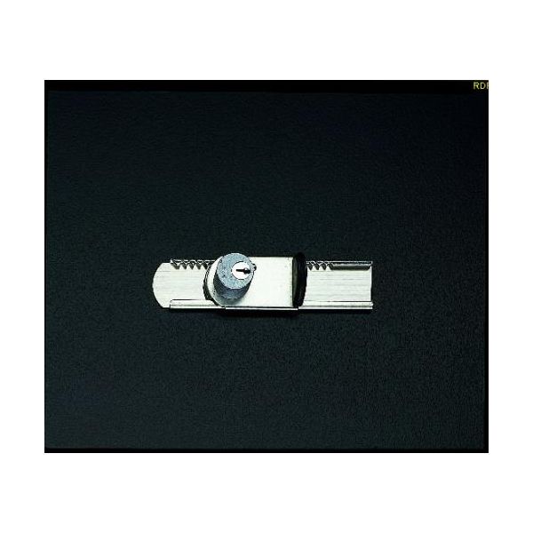 ●窓用補助ロック●材質…本体・レール：SUS304、シリンダー部：真鍮●カギ1本付●レール付●0〜80mmの間で任意の位置で固定できます。●サイズ(mm)…28×119●取り付け方…両面テープ類似商品はこちらエスコ EA983TX-2 窓ロ...