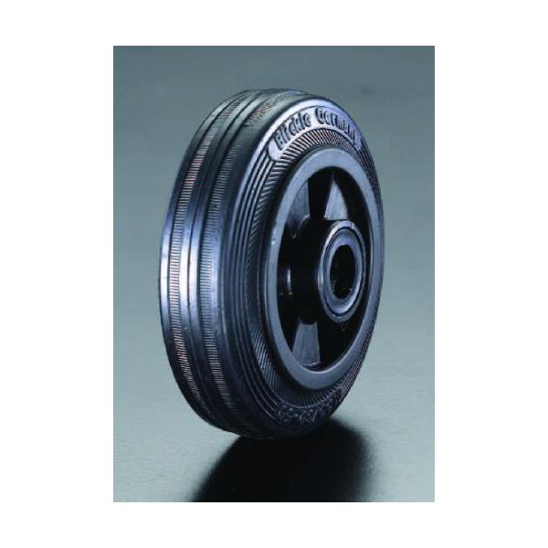 ●材質…タイヤ：ソリッドラバーリム：ポリプロピレン●車輪径×幅…200×50mm●軸径…20mm●耐熱温度…-20〜60℃●耐荷重…205kg●丈夫で抵抗力のあるローラーベアリング仕様●リムは衝撃に強いポリプロピレン製類似商品はこちらエスコ...