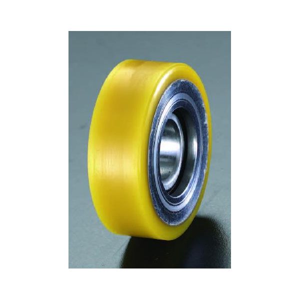 ●材質…タイヤ：ポリウレタンリム：スチール●車輪径×幅…110×25mm●軸径…25mm●耐熱温度…-25〜70℃●耐荷重…240kg●高荷重・ハイスピードでの使用に耐えられるボールベアリング仕様●負荷がかかっても温度上昇をわずかに抑え、車...