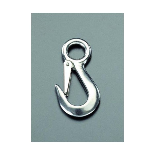 ●材質…ステンレス(SUS316)●安全ラッチ付●使用荷重…157kg●口の開き…19.6mm●全長…117mm類似商品はこちらエスコ EA987GC-1 135Kg用ステン1,674円エスコ EA987GC-11 450kg アイ2,22...