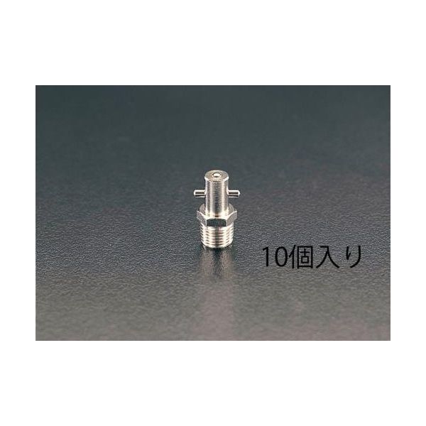 ●材質…真鍮、ニッケルメッキ仕上●入数…10個入り●ねじサイズ…R1/4”●全長…30mm●六角対辺…14mm類似商品はこちらエスコ EA991CY-12A R 1／4” 276円エスコ EA991CY-2 1/4PTボタンヘ2,251円エ...