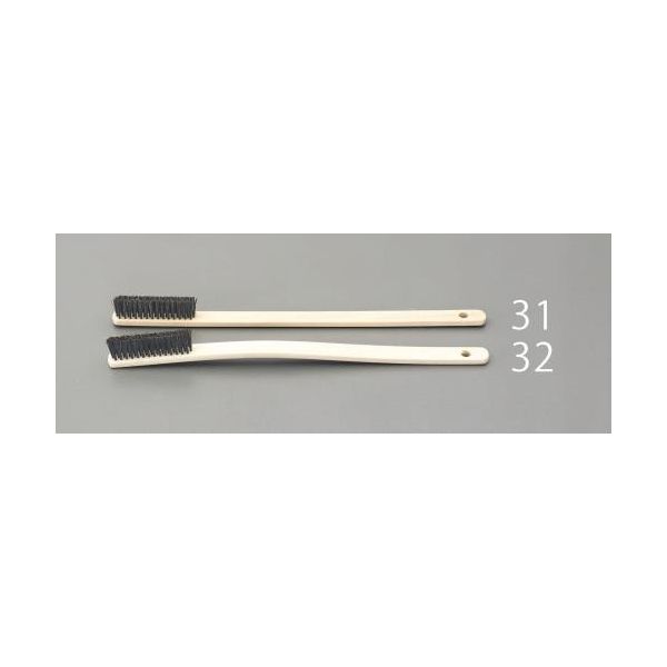 ●行数…4行●柄形状…直●毛丈…15mm●ブラシサイズ…12×65mm●全長…295mm●重量…23g●ブラシ材質…豚毛●柄材質…竹●用途…部材の洗浄に使用。●洗浄、掃除、接着剤の塗布にも便利。類似商品はこちらエスコ EA109DB-32 ...