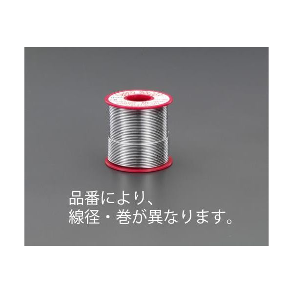 ●フラックス入●用途…銅・真鍮の加工、電気配線、加工用はんだ●錫：50％、鉛：50％●融点…215℃●線径(mm)…1.6●巻(g)…200類似商品はこちらエスコ EA311CD-1 1．0mm／2004,239円エスコ EA311CD-2...