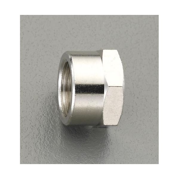 ●材質…真鍮（ニッケルメッキ）●最高使用圧力…0.8MPa●ねじ径…G（PF）1/2”●六角幅…24mm●全長…17mm●ねじ有効長…12mm●重量…約28g類似商品はこちらエスコ EA141CJ-2 G　1／4　シール408円エスコ EA...