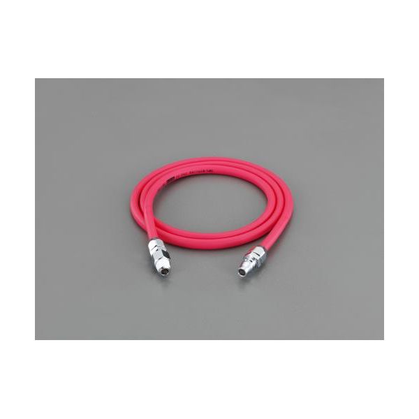 ●全長…1.5m●常用圧力…0.98MPa●最高圧力…1.5MPa●内径…6.5mm●外径…10.0mm●材質…PVC●付属品…金具：R1/4”スイベル式×プラグ●エアーツールの手元用ホースに便利です。●スイベル式金具付によりホースのねじれ...