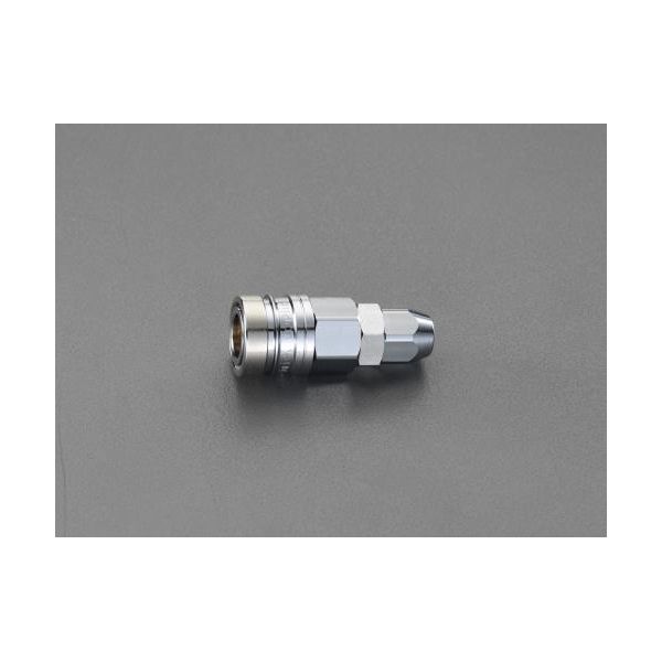 ●使用圧力…0.98MPa●適合ホース内径…6.5mm●適合ホース外径…10.0mm●材質…鋼鉄(クロムメッキ）・ガード部(ニッケルメッキ）●サイズ…20型●ワンプッシュ式●スリーブの手前にカバーを付ける事により外的衝撃による不意の離脱を防...