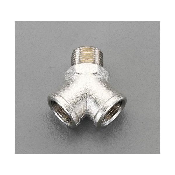 ●材質…真鍮（ニッケルメッキ）●最高使用圧力…0.8MPa●ねじ径（雄）…R（PT）3/8”●ねじ径（雌）…G（PF）3/8”●六角対辺…22mm●ねじ有効長…12mm●重量…約55g類似商品はこちらエスコ EA141CB-13 G　3／8...