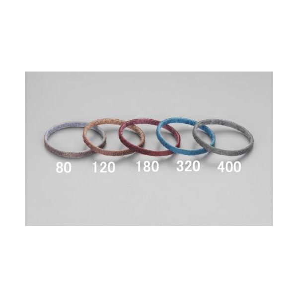 ●カラー…灰●粒度…＃400●サイズ（幅×長さ）…20×520mm●砥粒…シリコンカーバイド●用途…研磨ベルトの目つぶし、ステンレス・アルミ等の化粧仕上げ、タービンブレードの仕上げに。●入数…1本●不織布表面処理材と芯材を一体構造にし、強度...