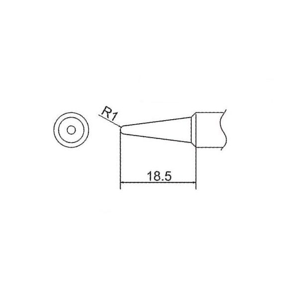 ●EA304HD-47用こて先●こて先…R1.0mm類似商品はこちらエスコ EA304HD-13 R0．5mm　こ1,290円エスコ EA304HD-12 φ3．0mm　こ1,290円エスコ EA304HD-11 φ6．5mm　こ1,290...