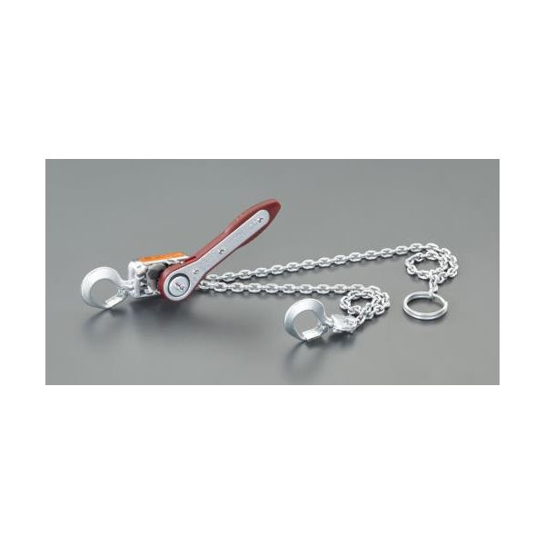●使用荷重…0.1t●最大巻取長…1m●重量…0.8kg●フック口開き…13mm●ラチェット式で、使い易く安全です。●逆転ツマミで、揚程を瞬時に調整できます。●アルミボディで超軽量、携帯に便利です。類似商品はこちら エスコ EA988CB-...