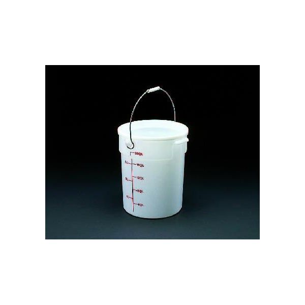 ●サイズ…φ300×370(H)mm●容量…20L●薬品を混合するときはマスク、手袋を着用して下さい。●材質…ポリエチレン●目盛…5L・10L・15L/　　　　　　4QT・8QT・12QT・16QT・20QT　　　　　　(QT＝0.95L)...