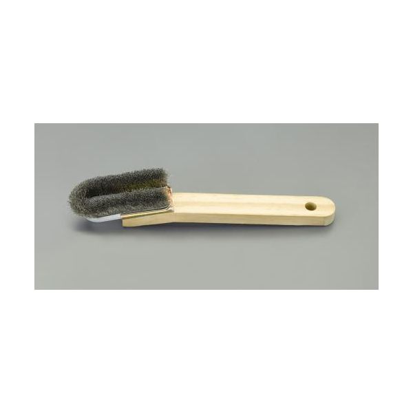 ●ブラシ材質…ステンレス(φ0.15mm)●ハンドル材質…木材●全長…225mm●ブラシサイズ…45×80mm●行数…2行●先端…曲●毛丈…約15mm●線径…0.15mm●重量…94g類似商品はこちらエスコ EA109KD-5 225mm ...