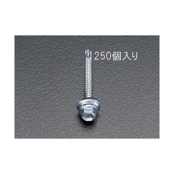 ●ゴムパッキン付●材質…鉄(三価クロメート)●サイズ…6×35mm●先端がドリルになっている為、下穴が必要ありません。●入数…250個類似商品はこちら エスコ EA949EF-53 直送 代引不可15,022円 エスコ EA949EF-64...