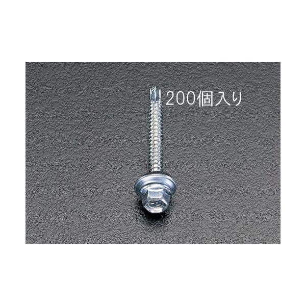 ●ゴムパッキン付●材質…鉄(三価クロメート)●サイズ…6×45mm●先端がドリルになっている為、下穴が必要ありません。●入数…200個類似商品はこちら エスコ EA949EF-54 直送 代引不可12,252円 エスコ EA949EF-61...