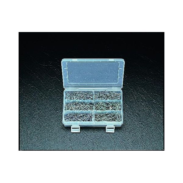 ●＜セット内容＞…頭形状 サイズ（入数）：（＋）ナベ4×13mm（150）（＋）ナベ4×16mm（120）（＋）ナベ4×19mm（100）（＋）ナベ4×25mm（80）（＋）皿4×30mm（80）（＋）皿4×40mm（50）●材質…鉄(三価...