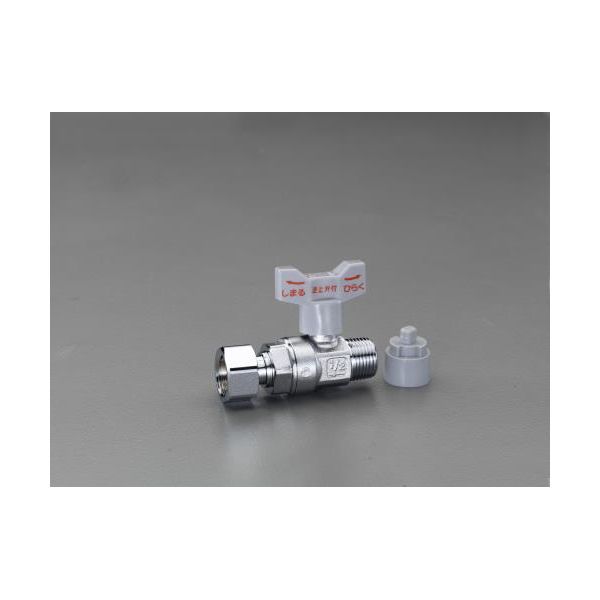 ●材質…黄銅●呼径…13●ねじサイズ…R1/2”×G1/2”●最高使用圧力…1.0MPa●使用温度…80℃●使用流体…上水道●サイズ…75.5×50.5mm●重量…226.6g●首長ハンドル兼用タイプ（アタッチメント付）●ワンタッチ着脱式ハ...
