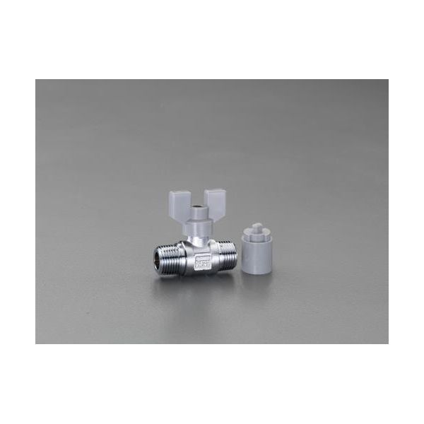●材質…黄銅●呼径…13●ねじサイズ…R1/2”×R1/2”●最高使用圧力…1.0MPa●使用温度…80℃●使用流体…上水道●サイズ…57×48.5mm●重量…167g●備首長ハンドル兼用タイプ（アタッチメント付）●ワンタッチ着脱式ハンドル...