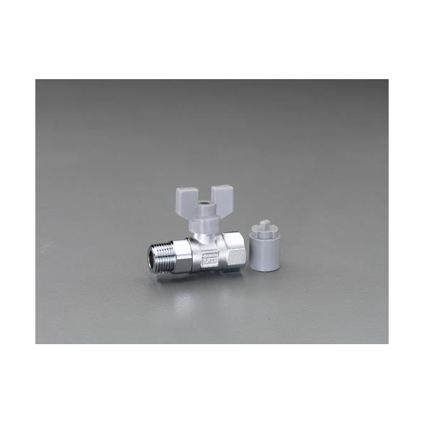 ●材質…黄銅●呼径…20●ねじサイズ…Rc3/4”×R3/4”●最高使用圧力…1.0MPa●使用温度…80℃●使用流体…上水道●サイズ…75.5×50.5mm●重量…282g●首長ハンドル兼用タイプ（アタッチメント付）●ワンタッチ着脱式ハン...