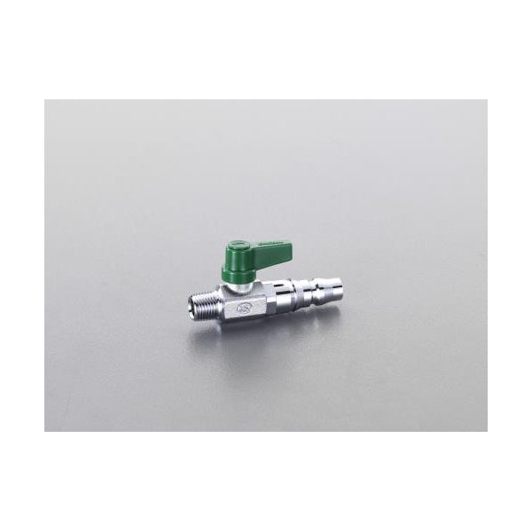 ●材質…真鍮（ボディー）●最高圧力…1MPa●使用流体…冷温水・油・エアー●使用温度…-20℃〜80℃●ねじサイズ…R1/8”●全長…59mm●エアープラグ付類似商品はこちらエスコ EA425AH-2 R　1／4　ミニボ2,339円エスコ ...