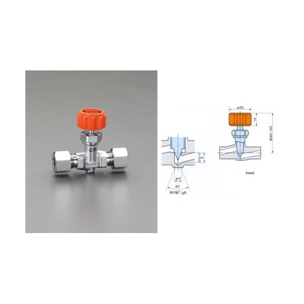 ●材質…真鍮（クロムメッキ仕上げ）●圧力…0.98MPa（10kgf/cm2）以下●温度…−10〜80℃（凍結箇所を除く）●使用流体…空気・水・油●銅管外径…6×6mm●ストレート型●銅管用中間リング式●用途…コンプレッサー等の空圧機器、小...