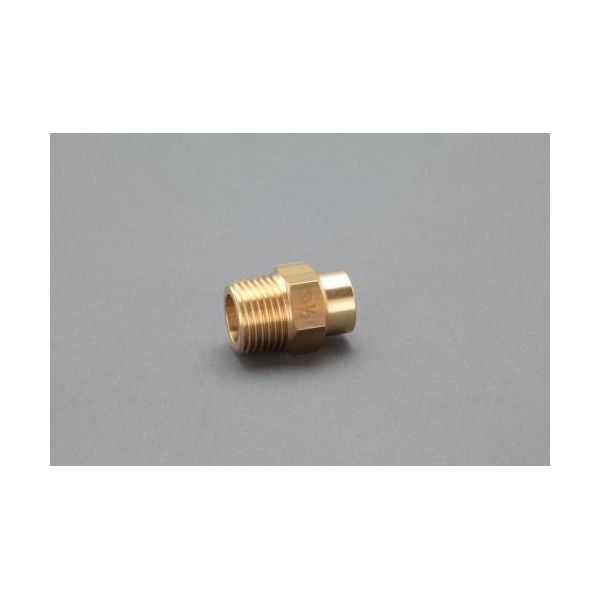 ●ねじサイズ…R1/2”●銅管サイズ(φd)…12.7mm●全長(L)…29.5mm●材質…黄銅●最高許容圧力…1.75MPa(-20〜120℃)●使用流体…冷温水・不凍液・油・エアー類似商品はこちらエスコ EA432RC-2 R　1／2x...
